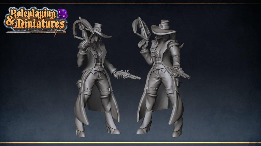 D&D Hellsing Huntress / Female Blood Hunter | RPG Model | Hellsing ...