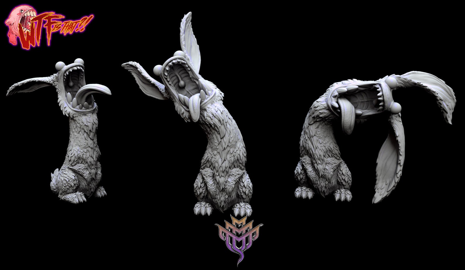 D&D Evil Rabbit Abomination RPG Model Cottontail Menaces by Mini ...