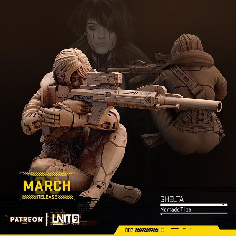 Cyberpunk Sniper Mini - Etsy UK