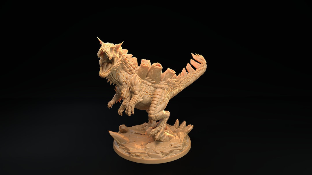 D&D Tyrannosaurus Rex RPG Model Infernosaurus by Dragon - Etsy