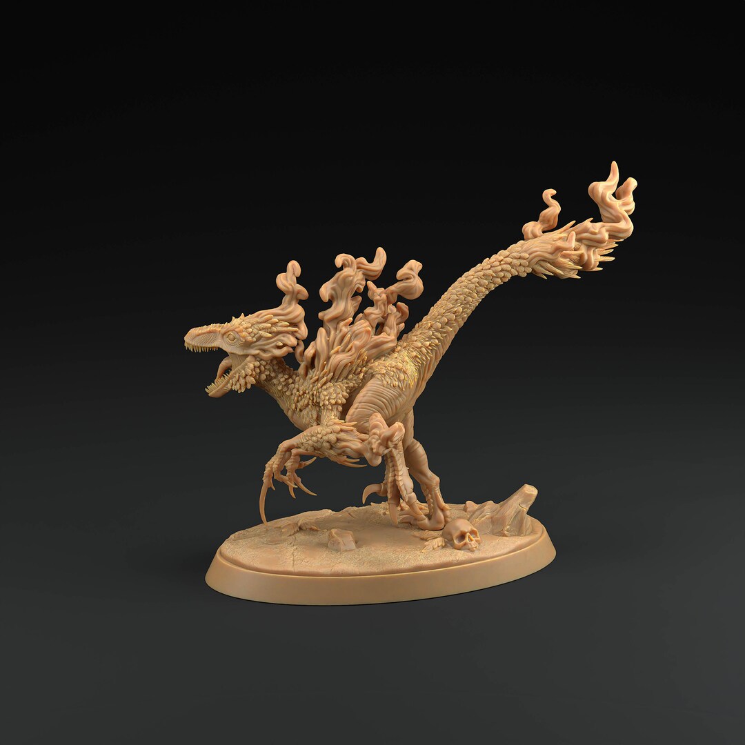 D&D Shadowfell Raptor RPG Model Shadowopteryx by Dragon Trappers Lodge ...