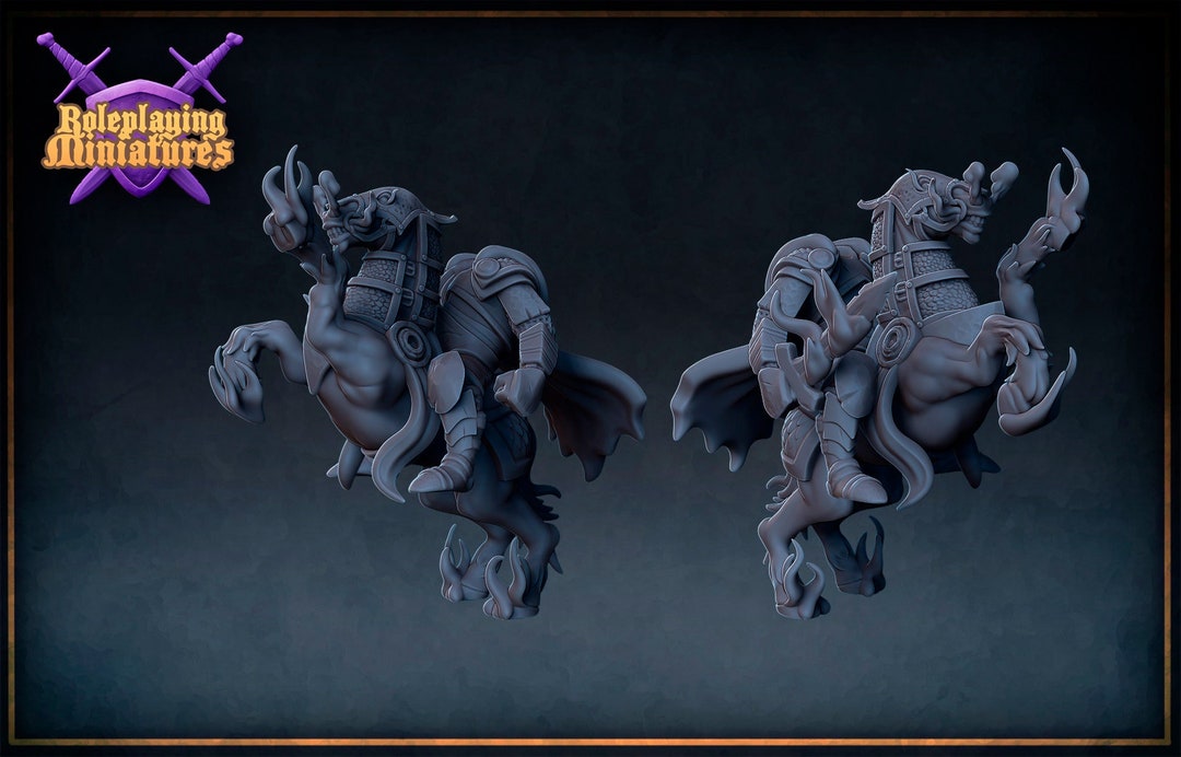 D&D Headless Horseman RPG Model Headless Horseman Roleplaying ...