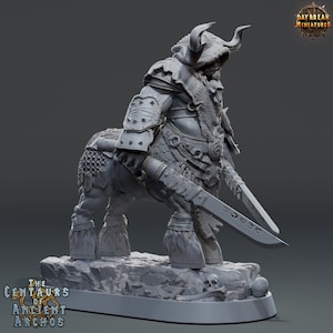 D&D Half Orc Centaur Rogue RPG Model Ferezs Castor by Daybreak ...