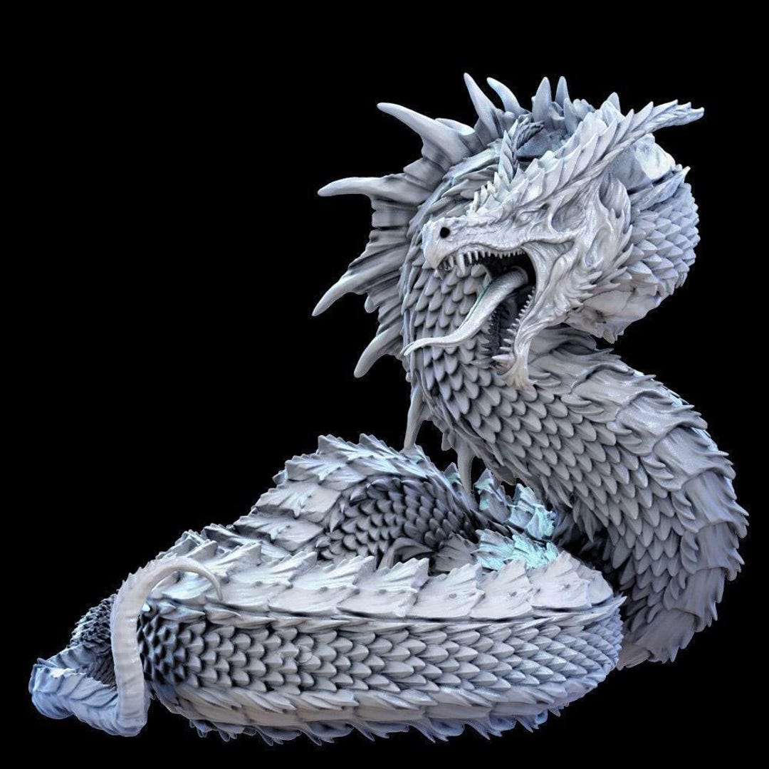 D&D Wyrm / Dragon | RPG Model | by Mini Monster Mayhem - Etsy