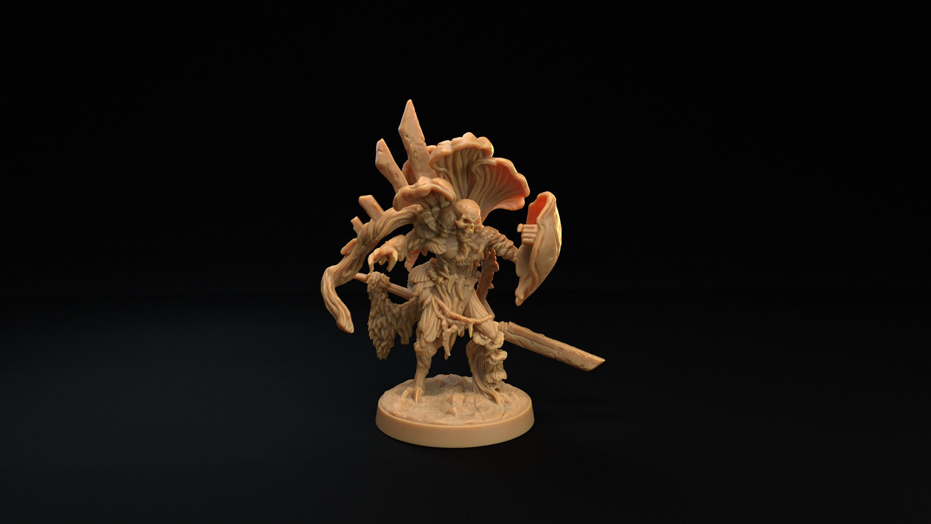 D&D Fungus Skeletons RPG Model Fungus Folk by Dragon - Etsy Australia