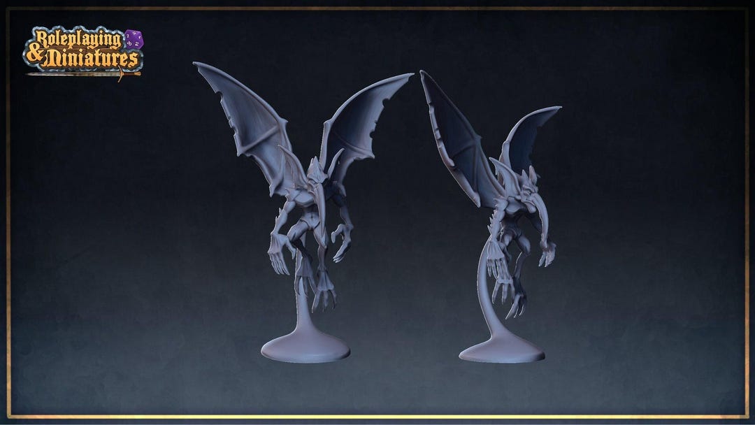 D&D Ice Mephit | RPG Model by Roleplaying + Miniatures - Etsy