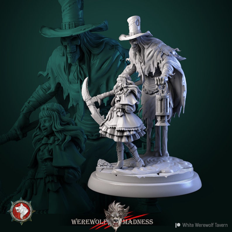 D&D Child With Reaper Guardian RPG Model Doll Master - Etsy