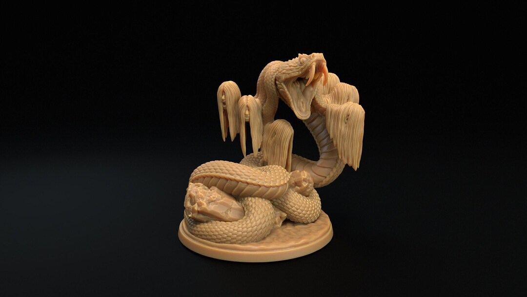 D&D Reverse Medusa Snake RPG Model by Dragon Trappers Lodge - Etsy