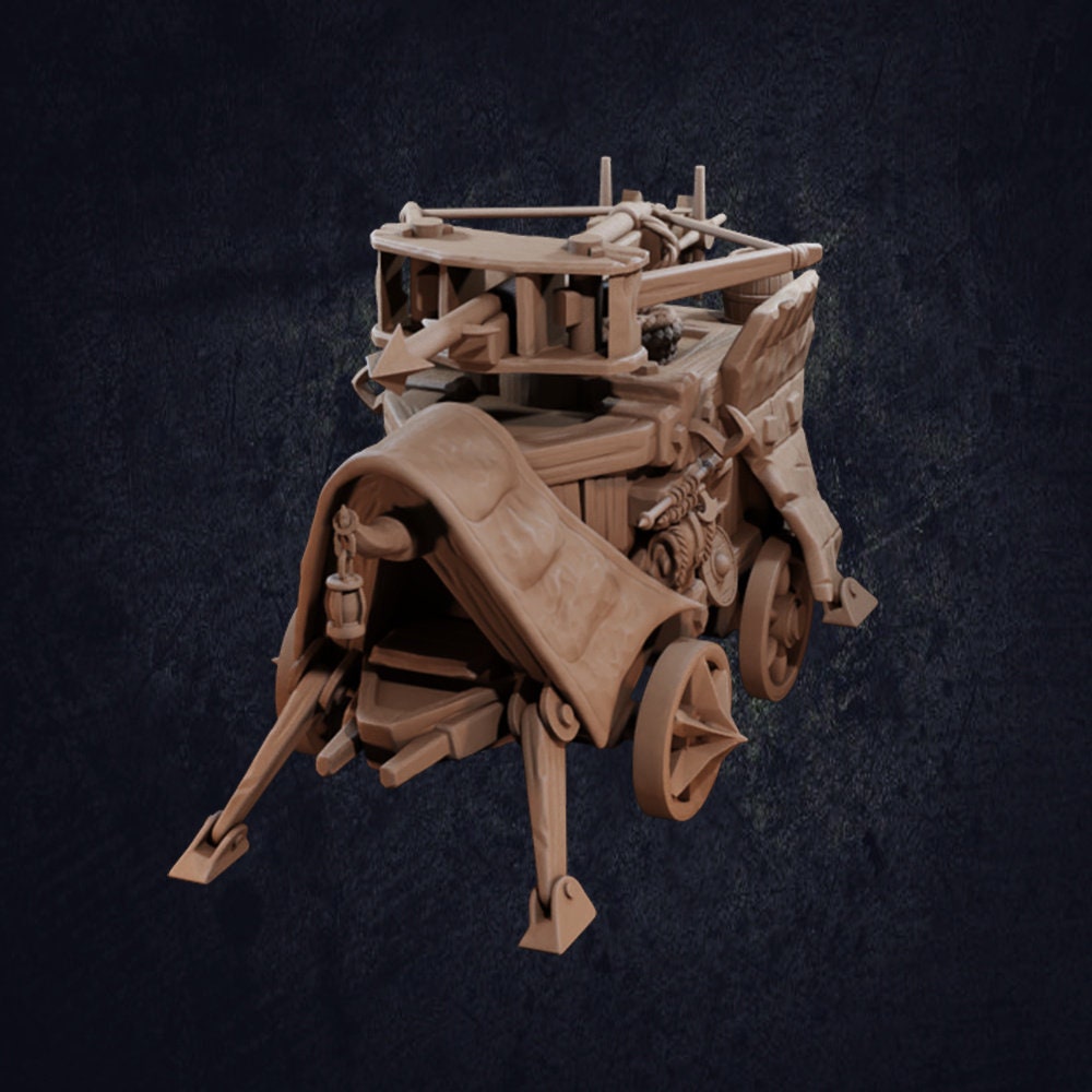 D&D Large Ballista Wagon RPG Model by Dragon Trappers - Etsy Australia