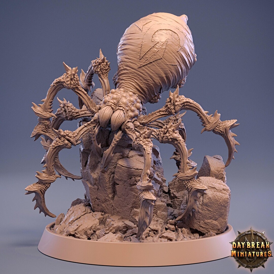 D&D Multi-pose Spider | RPG Model | Giant Spider by Daybreak Miniatures ...