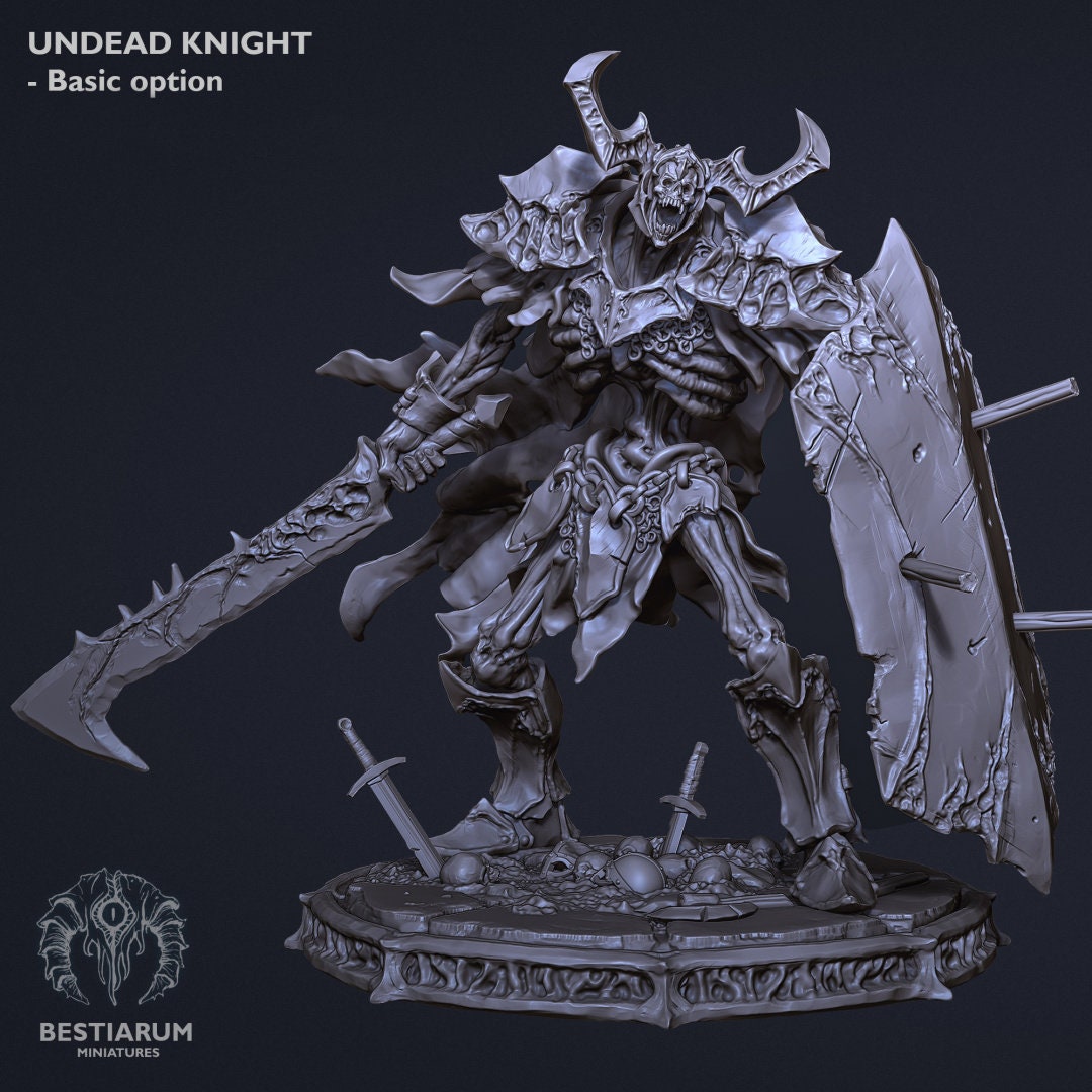 Toys & Games Skeleton Knight for Tabletop Gaming and Wargaming Undead ...