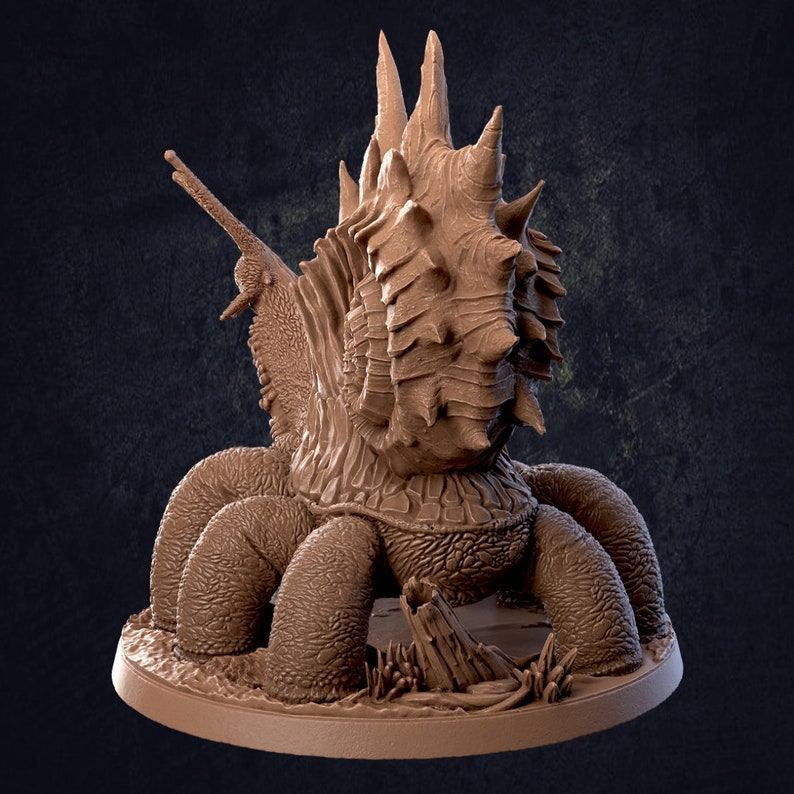 D&D Plodtrodder Snail RPG Model by Dragon Trappers Lodge - Etsy