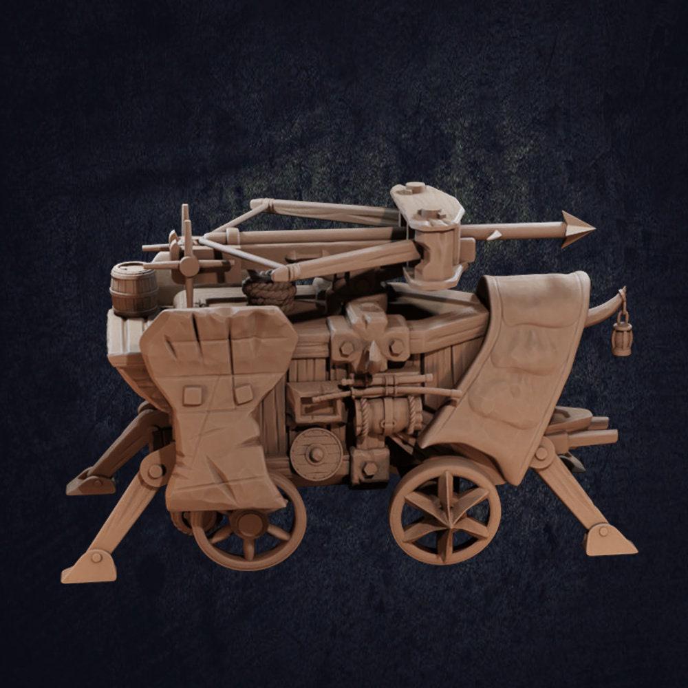 D&D Large Ballista Wagon | RPG Model | by Dragon Trappers Lodge - Etsy
