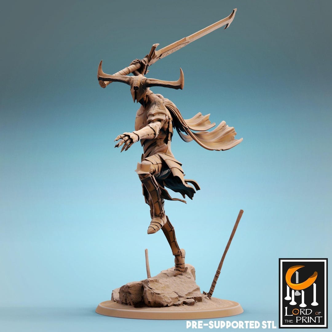 D&D Abyssal Guardian | RPG Model | Pretorian Guard by Lord of the Print ...