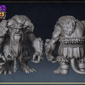 D&D Swamp Troll | RPG Model | by Roleplaying + Miniatures - Etsy