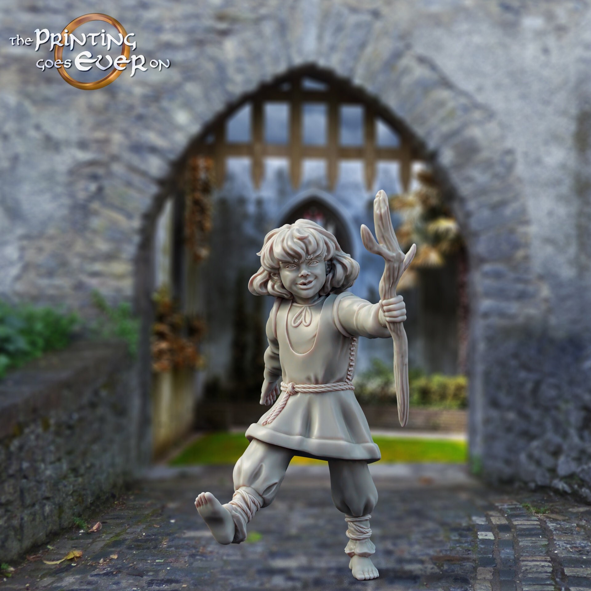 D&D Peasant Child RPG Model Boy by the Printing Goes Ever - Etsy Australia