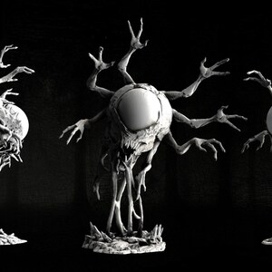 D&D Undead Beholder Abomination | RPG Model | Wandering Eye by Mini Monster Mayhem - Etsy