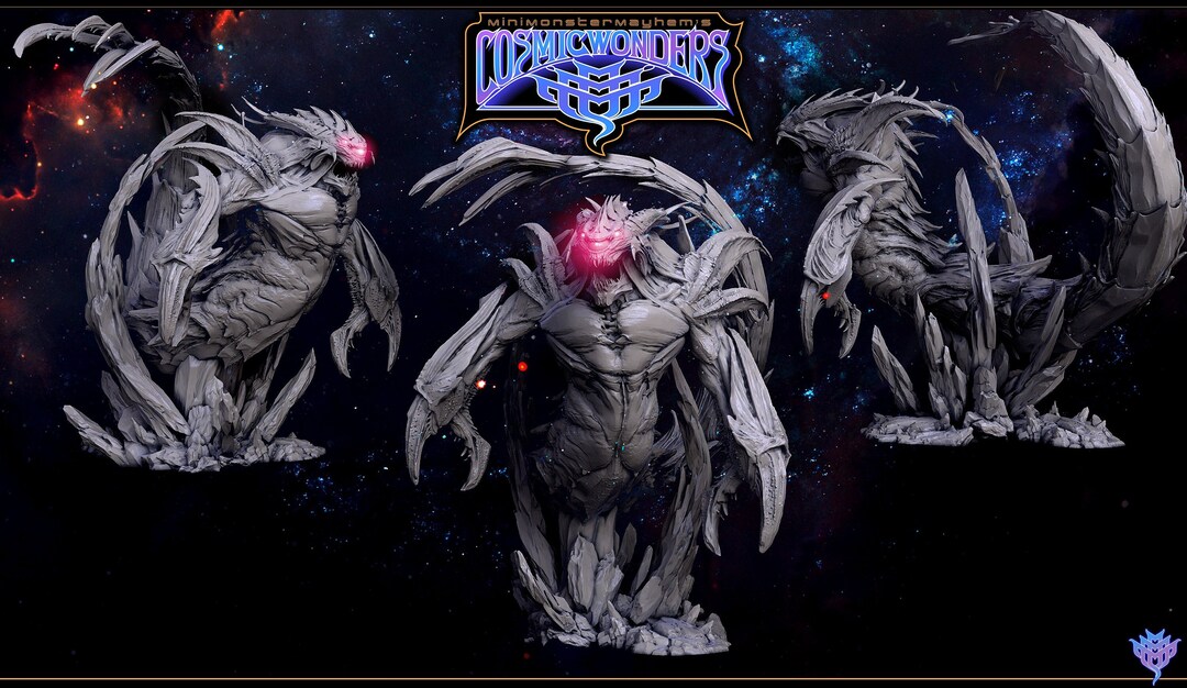 D&D Astral Dreadnought RPG Model Astral Behemoth by Mini Monster Mayhem - Etsy