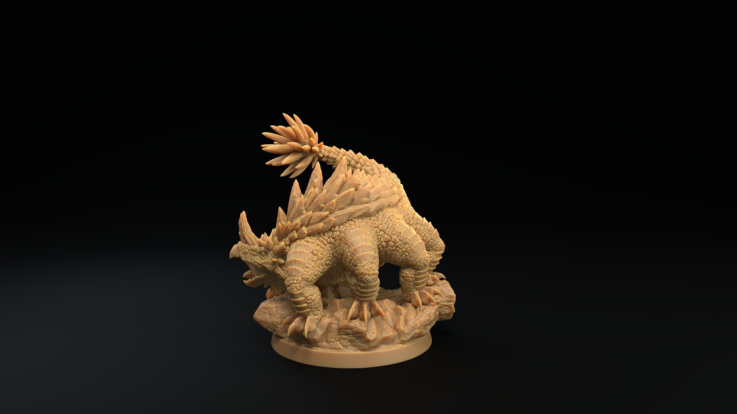 D&D Ankylosaurus Basilisk RPG Model Basilisksaurus by - Etsy Australia
