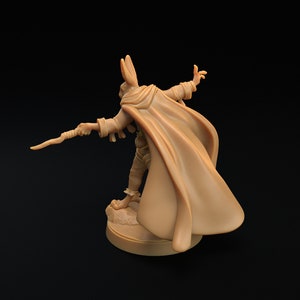 D&D Fey Rabbit Folk Hero RPG Model Harengon Hero by Dragon Trappers ...
