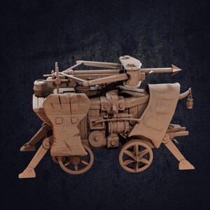 D&D Large Ballista Wagon | RPG Model | by Dragon Trappers Lodge - Etsy