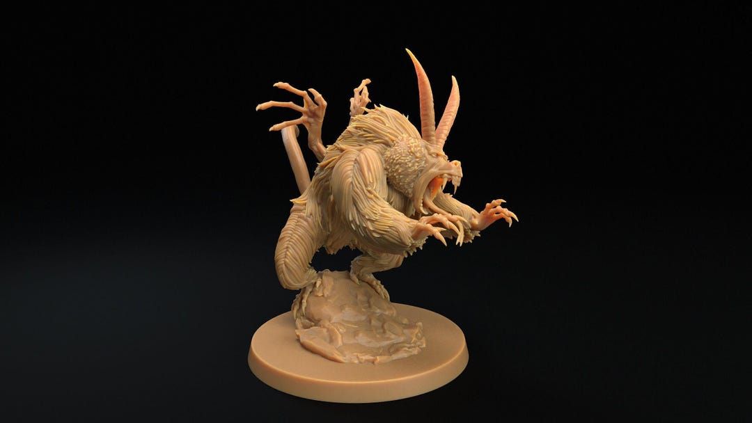 D&D Corrupted Monkey Demon | RPG Model | Nyovuu | by Dragon Trappers ...