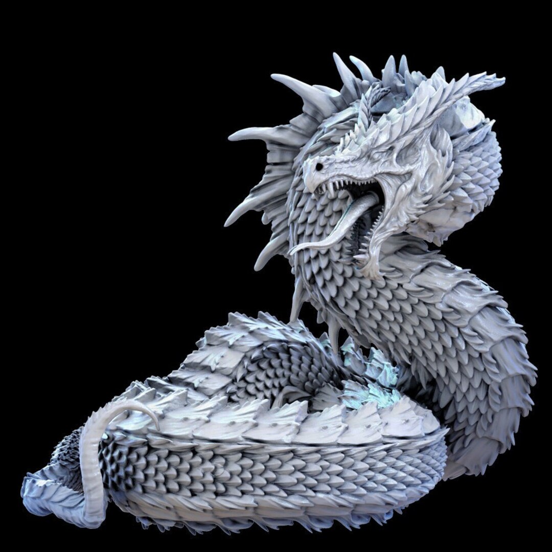D&D Wyrm / Dragon RPG Model by Mini Monster Mayhem - Etsy