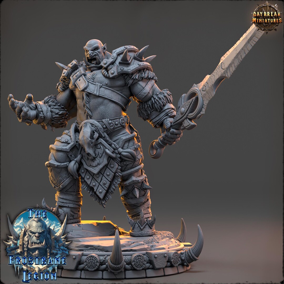 D&D Orc Bloodlust Champion Fighter | RPG Model | Hrothvar the Silent ...