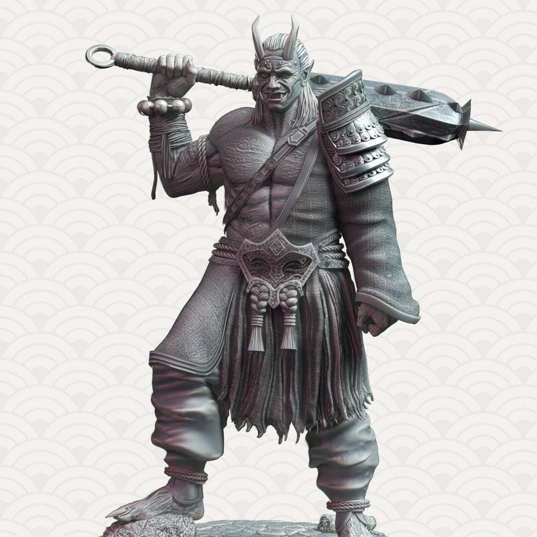 D&D Oni Barbarian | RPG Model | Oni Onslaughters | by DM Stash - Etsy