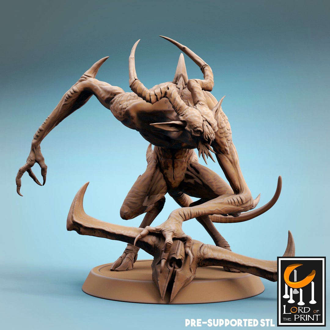 D&D Infernal Devil Soldier | RPG Model | Infernum Soldier by Rescale ...