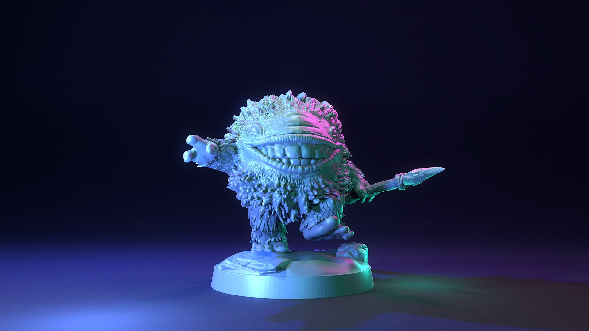 D&D Ice Spirit RPG Model by Dragon Trappers Lodge | Etsy