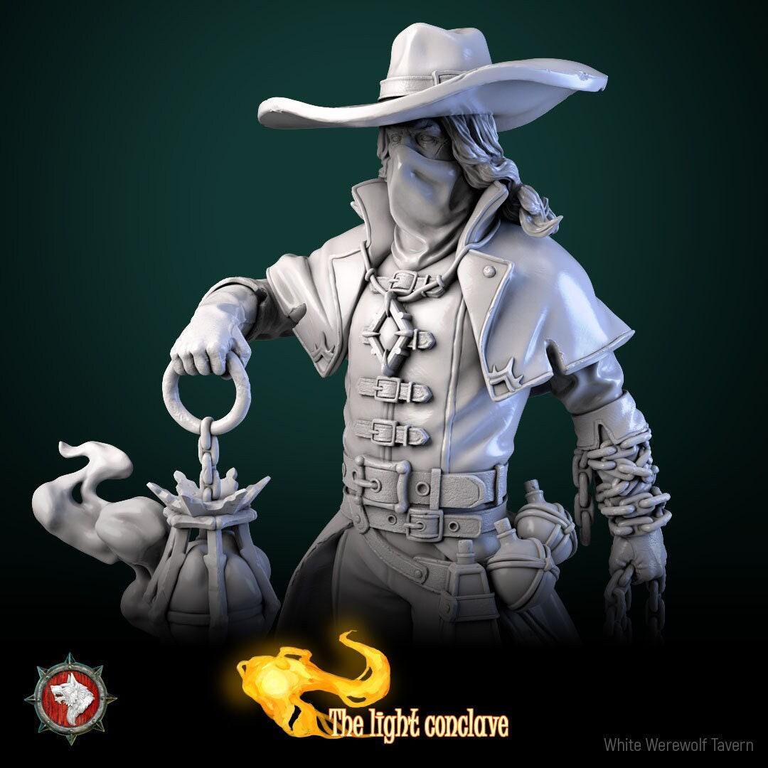D&D Ghost Slayer Bloodhunter | RPG Model | Roody, Phantom Hunter | by ...