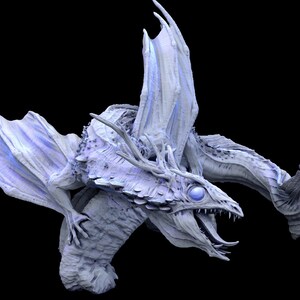 D&D Underdark Dragon RPG Model Veiled Fungal Dragon by Mini Monster ...