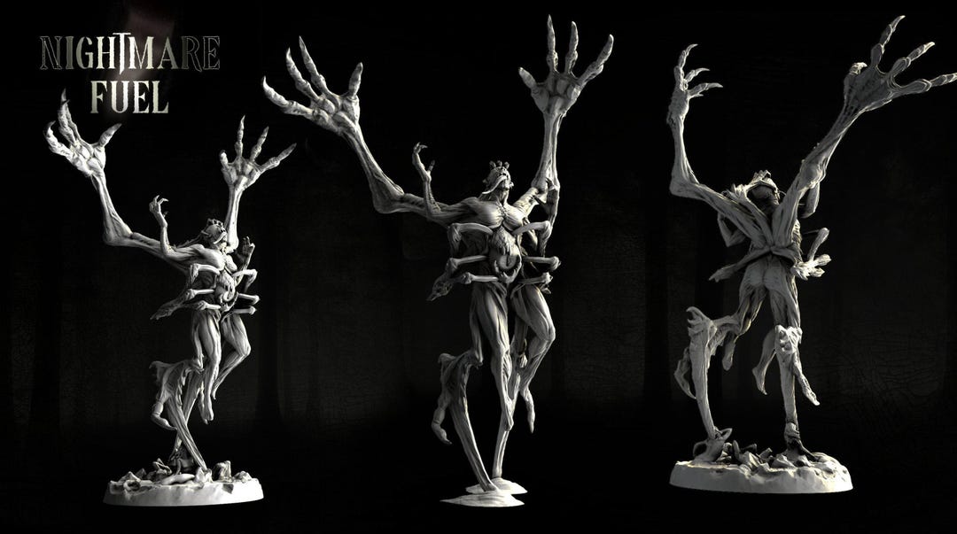 D&D Undead Abomination | RPG Model | Flayed Aberration by Mini Monster ...