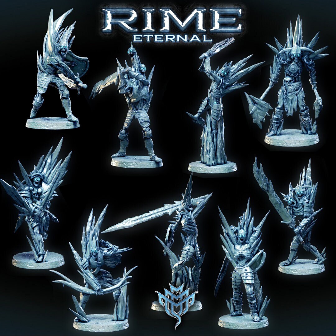 D&D Frost Zombies / Frozen Undead | RPG Model | Frostbitten Berserkers ...