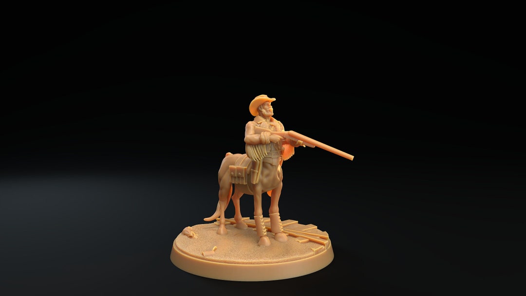 D&D Western Centaur / Gunslinger RPG Model Centaur Cowboys by Dragon ...