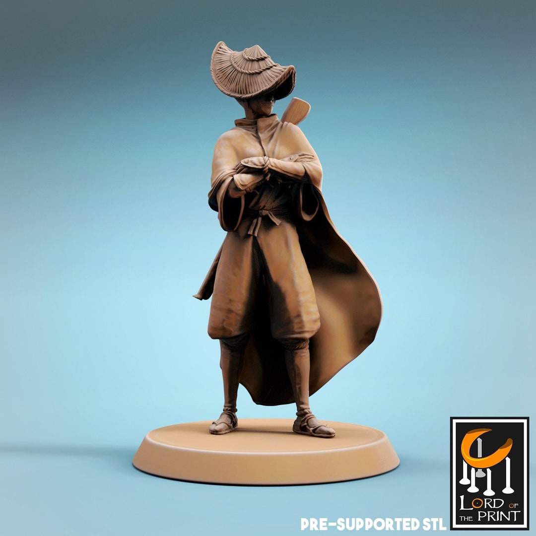 D&D Japanese Musket Marksmen | RPG Model | Arquebusiers by Rescale ...