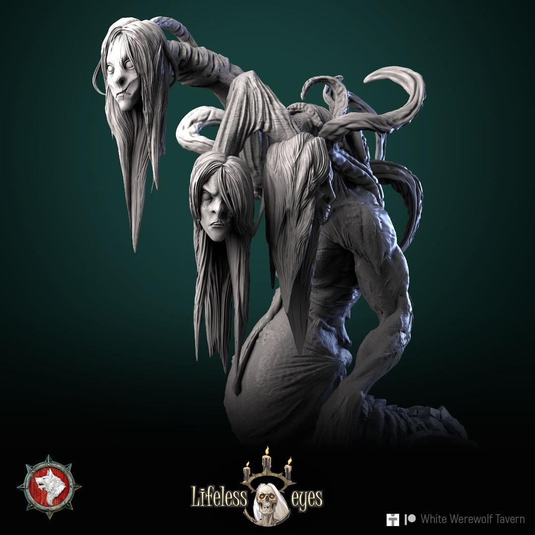 D&D Abyssal Doom Weaver RPG Model Doom Weaver by White Werewolf Tavern ...