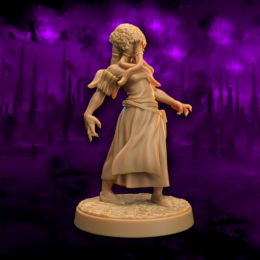 D&D Brain Parasite Victims RPG Model by Dragon Trappers - Etsy