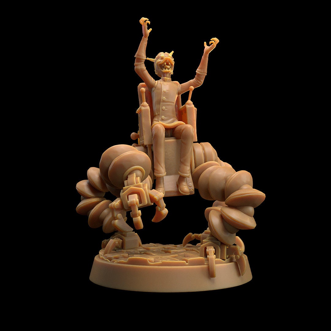 D&D Mad Scientist RPG Model Mad Scientist by Dragon - Etsy