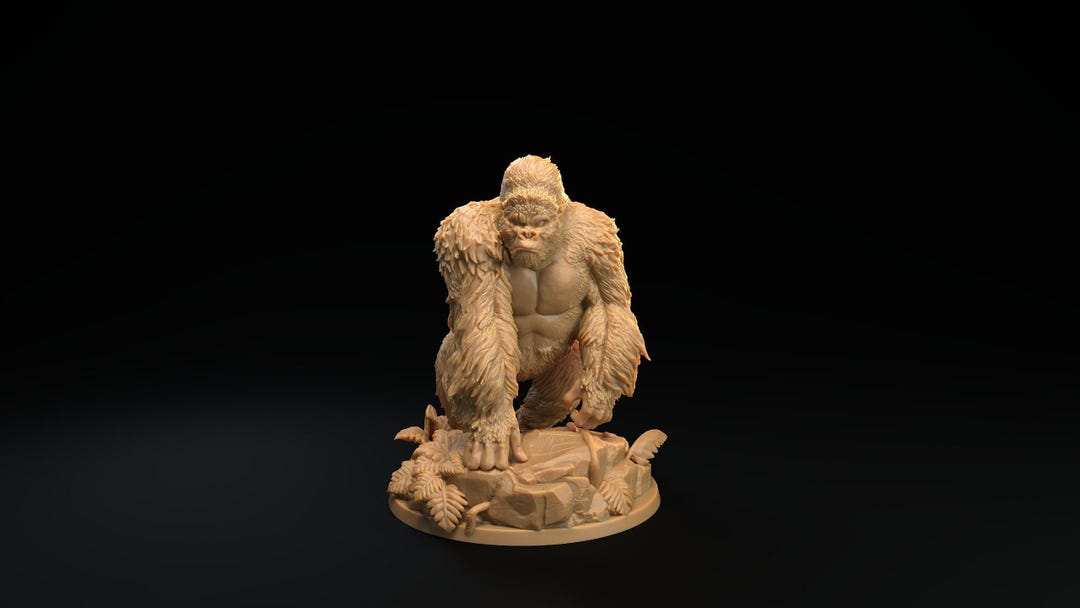 D&D Wild Ape | RPG Model | Gorilla by Dragon Trappers Lodge - Etsy