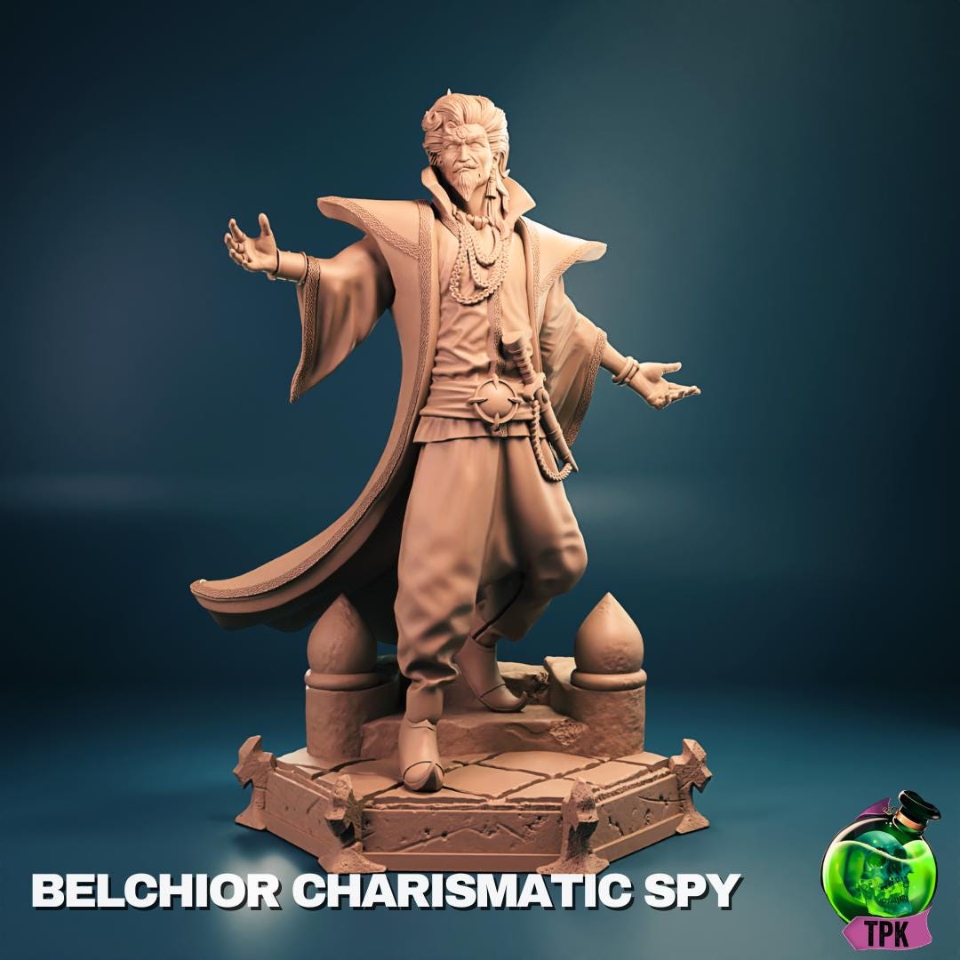 D&D Charismatic Spy Rogue | RPG Model | Belchior Charismatic Spy by TPK ...