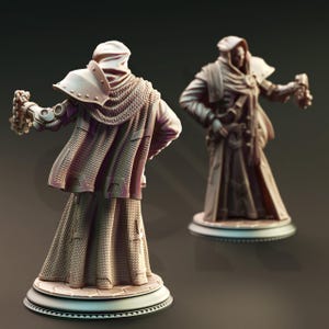 D&D Mechanical Priest | RPG Model | Senetus - the Old One | by DM Stash ...