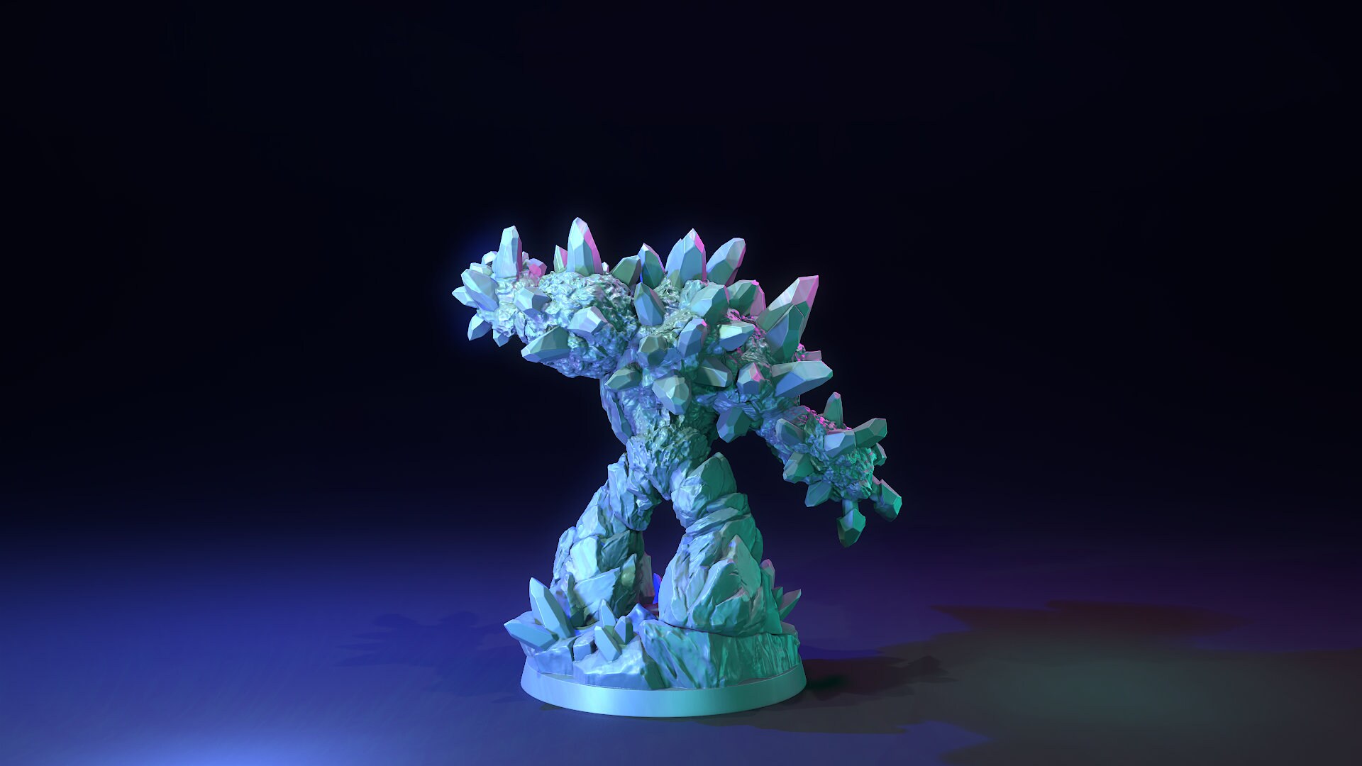 D&D Ice Elemental RPG Model by Dragon Trappers Lodge | Etsy UK
