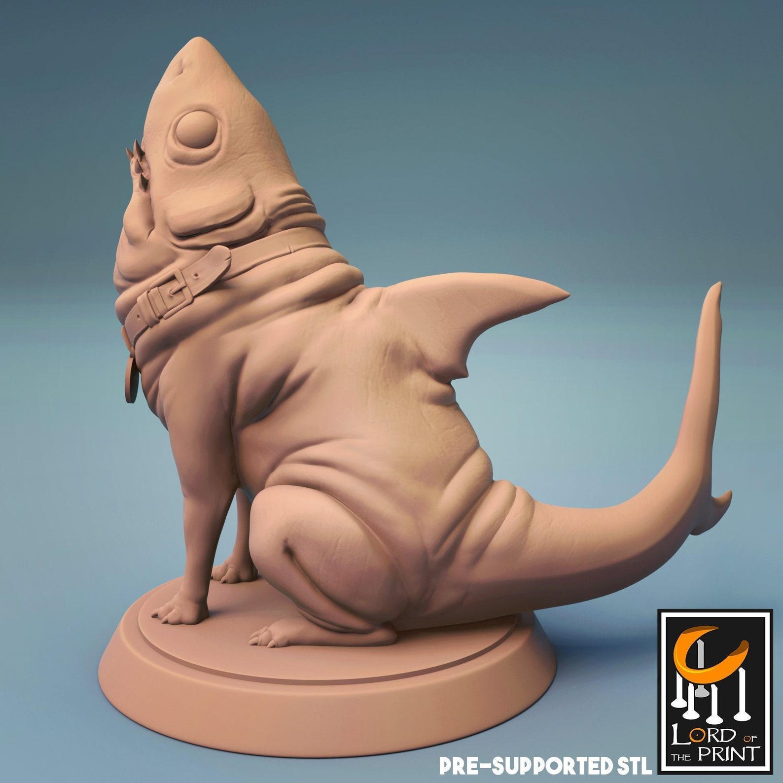D&D Shark Familiar / Pet | RPG Model | Max by Rescale Miniatures - Etsy ...