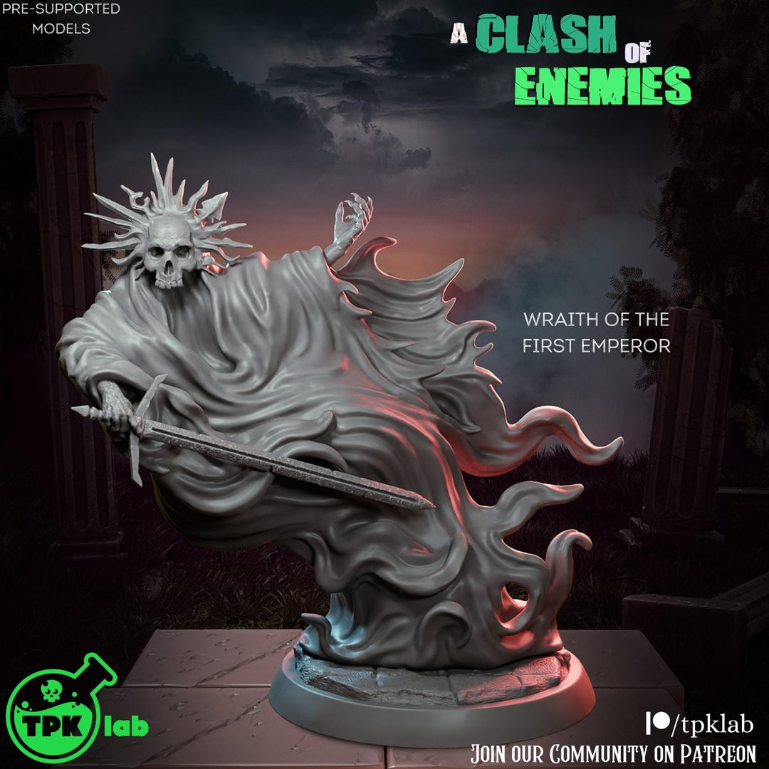 D&D Wraith / Banshee | RPG Model | First Emperor by TPK LAB - Etsy