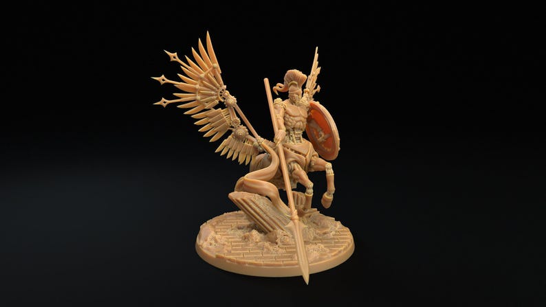 D&D Warforged Winged Centaur Centurion | RPG Model | Centurious ...