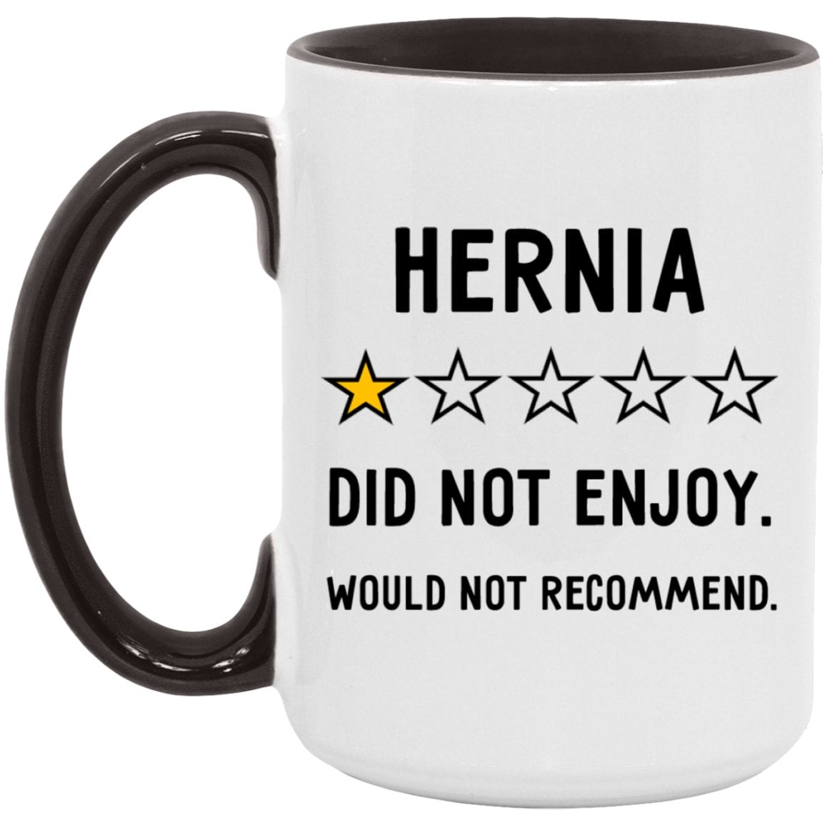 Hernia Surgery Funny Mug - Herniation Speedy Recovery Gift - Get Well ...