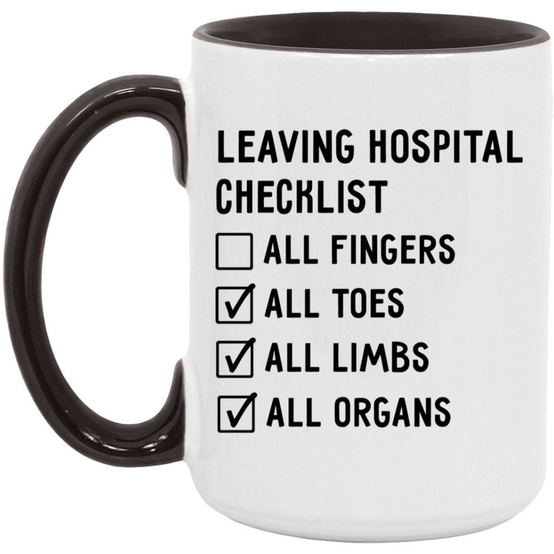 Funny Finger Amputation Surgery Operation Gift Ceramic Mug - Etsy