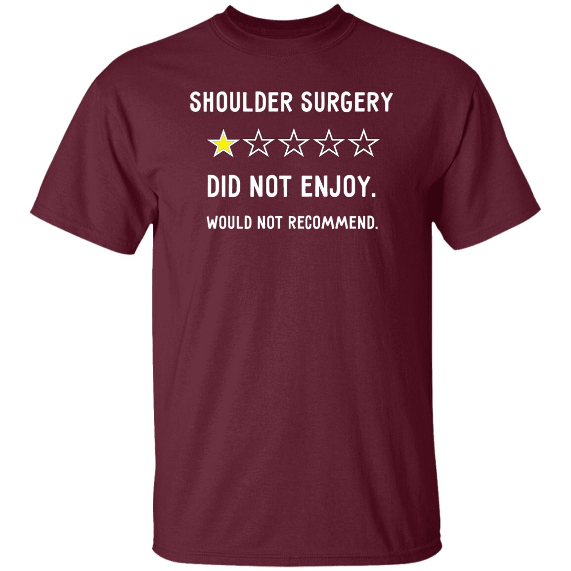 Shoulder Surgery Gift T-shirt - Funny Shoulder Surgery Joke - Gift ...